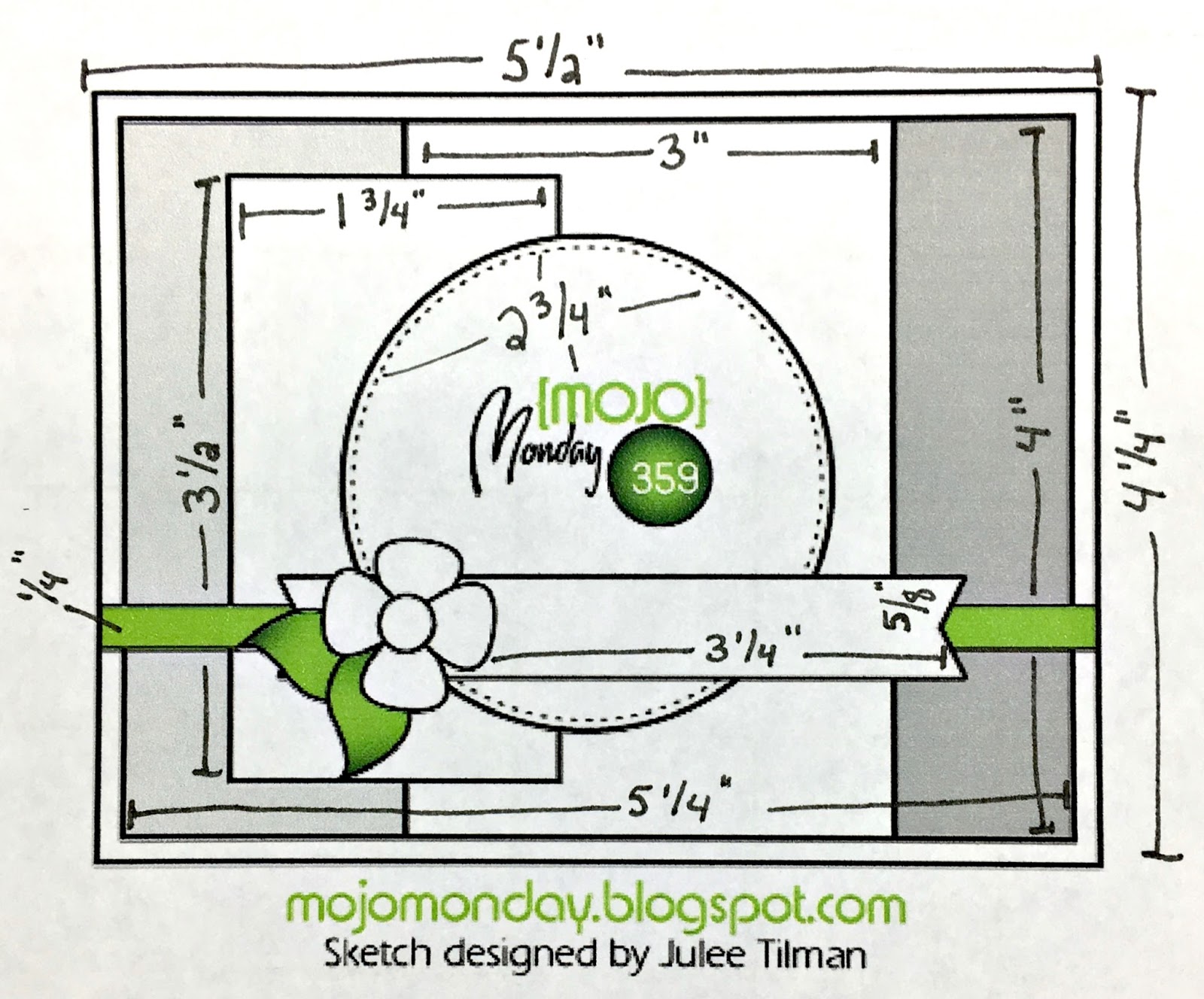 Mojo Monday sketch 359 - Kristie Marcotte