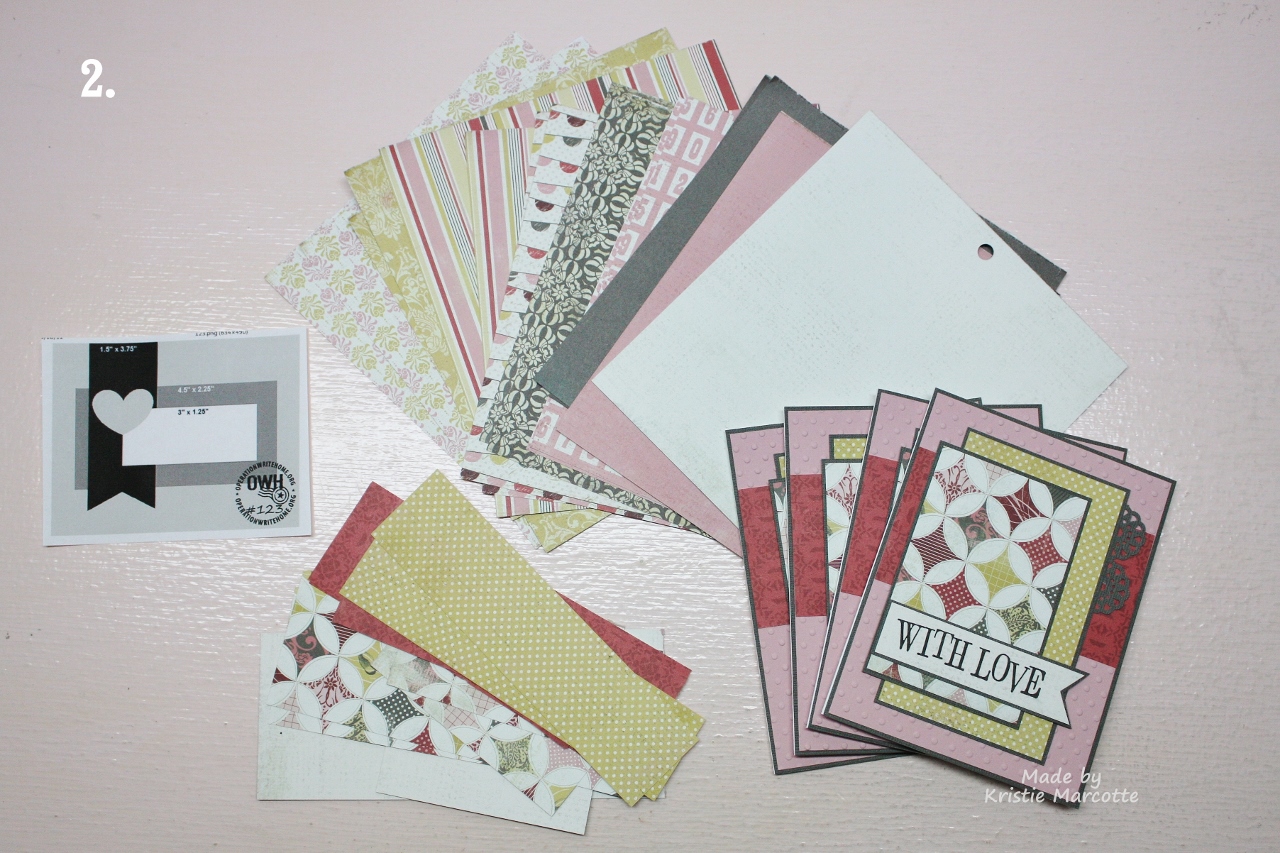 My Original 6×6 Paper Pad Tutorial - Kristie Marcotte