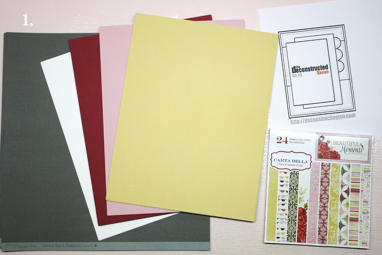 My Original 6×6 Paper Pad Tutorial - Kristie Marcotte