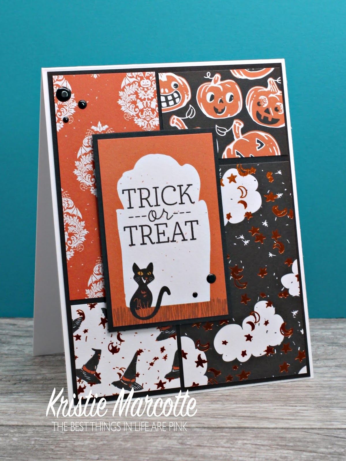 DCWV Spooky Halloween – 35 cards from one 6×6 paper pad - Kristie Marcotte