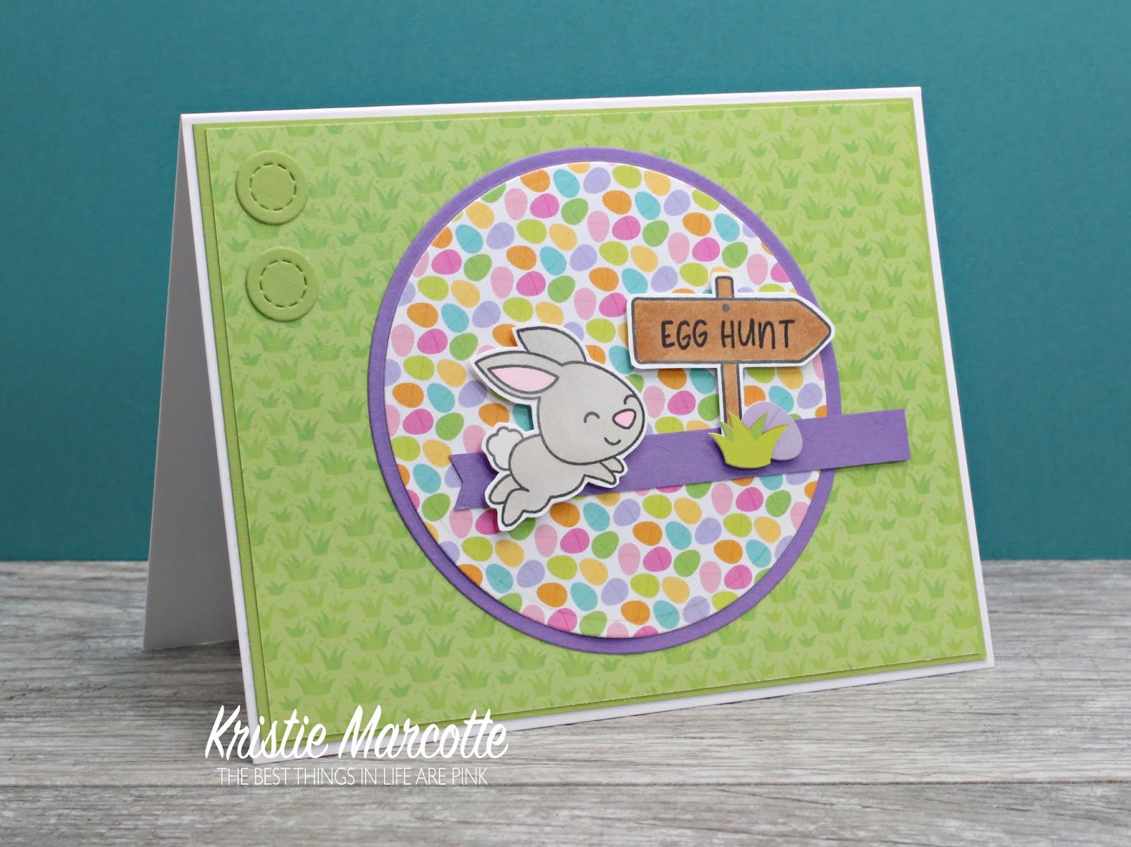 Doodlebug Hoppy Easter – 37 cards from one 6×6 paper pad - Kristie Marcotte