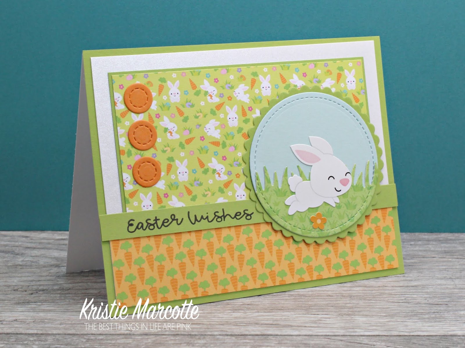 Doodlebug Hoppy Easter – 37 cards from one 6×6 paper pad - Kristie Marcotte