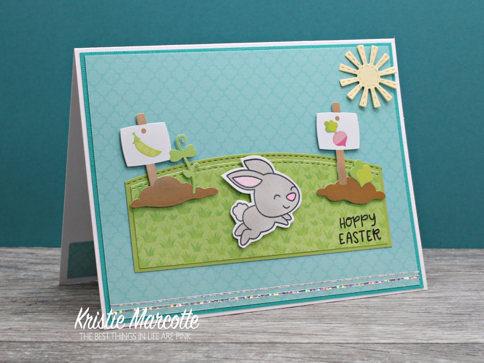 Doodlebug Hoppy Easter – 37 cards from one 6×6 paper pad - Kristie Marcotte