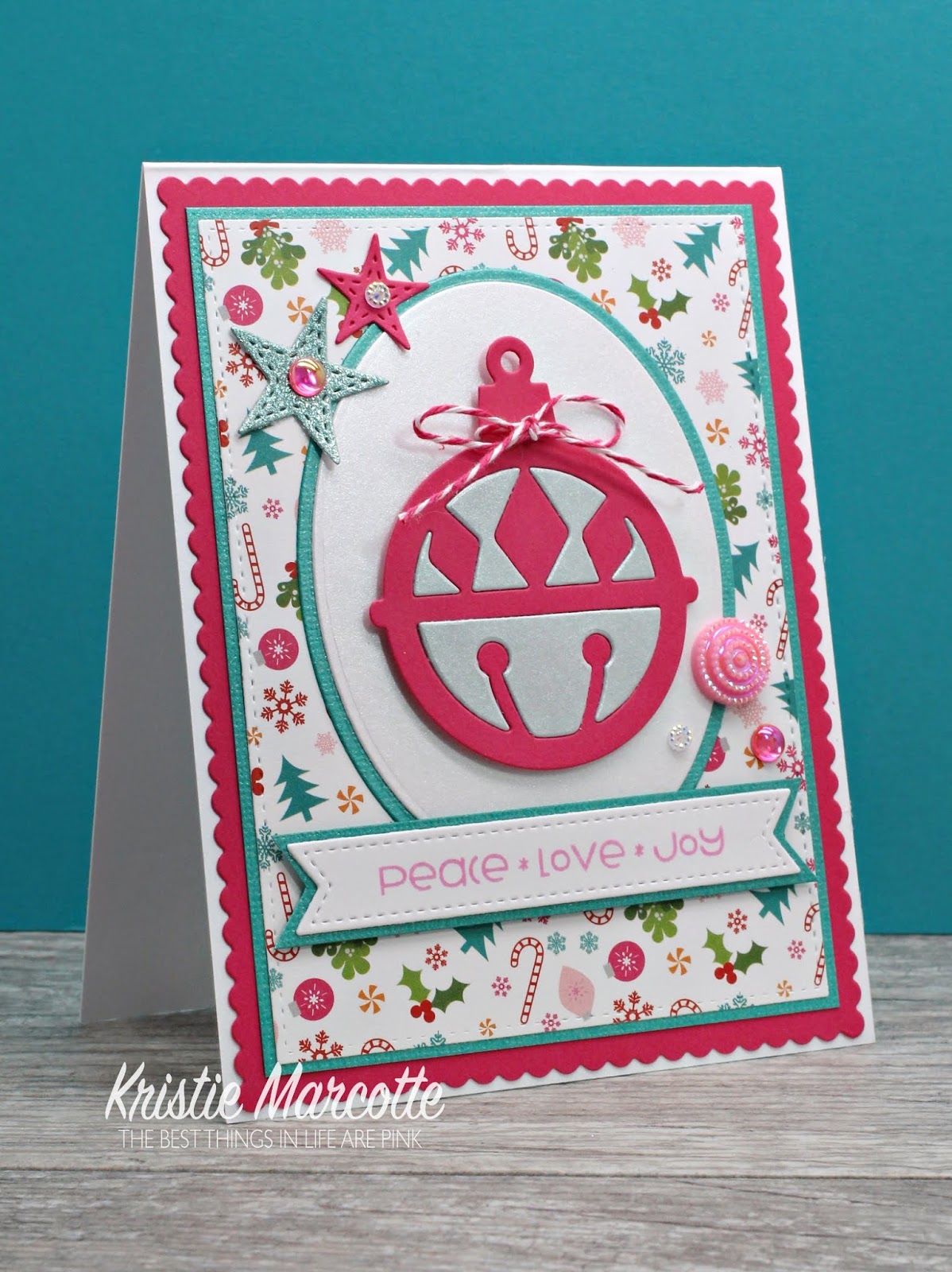Queen & Company – Merry & Bright Ornament kit – 25 cards from one 6×6 ...