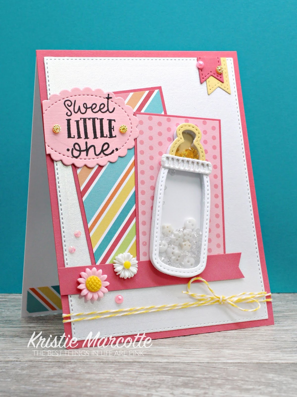 Queen & Company – Baby Shaped Shaker kit – 8 cards 1 kit - Kristie Marcotte