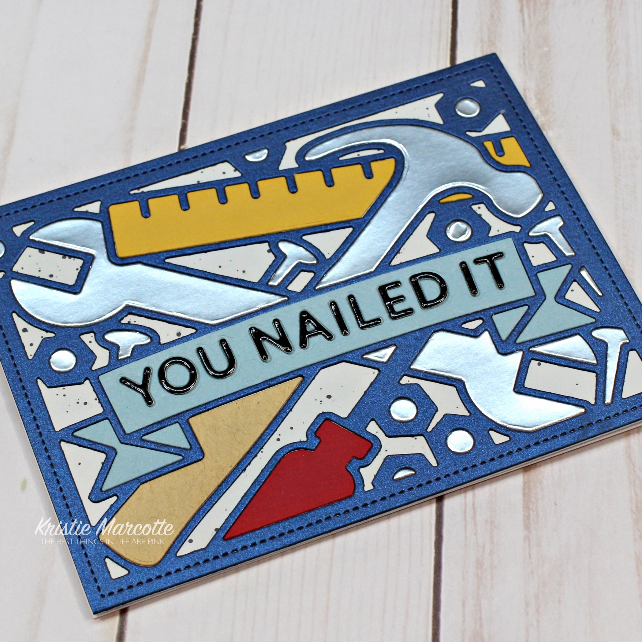 Pretty Pink Posh May 2021 Release Tool Background Kristie Marcotte