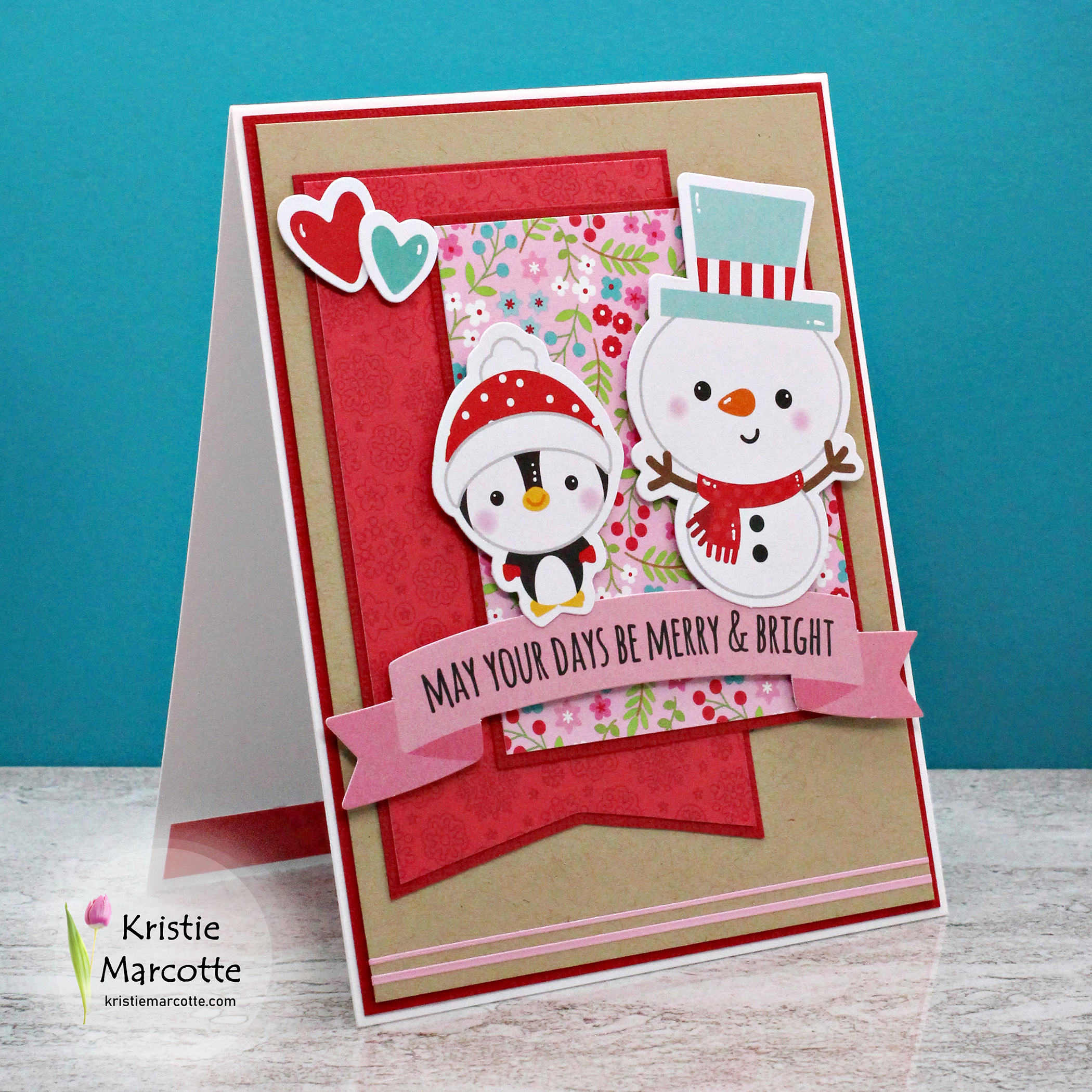 Doodlebug Design Let It Snow 35 Cards From One 6 6 Paper Pad