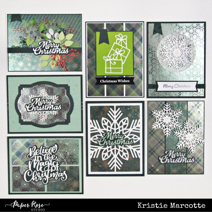 Paper Rose Studio | White Christmas Foil - Kristie Marcotte
